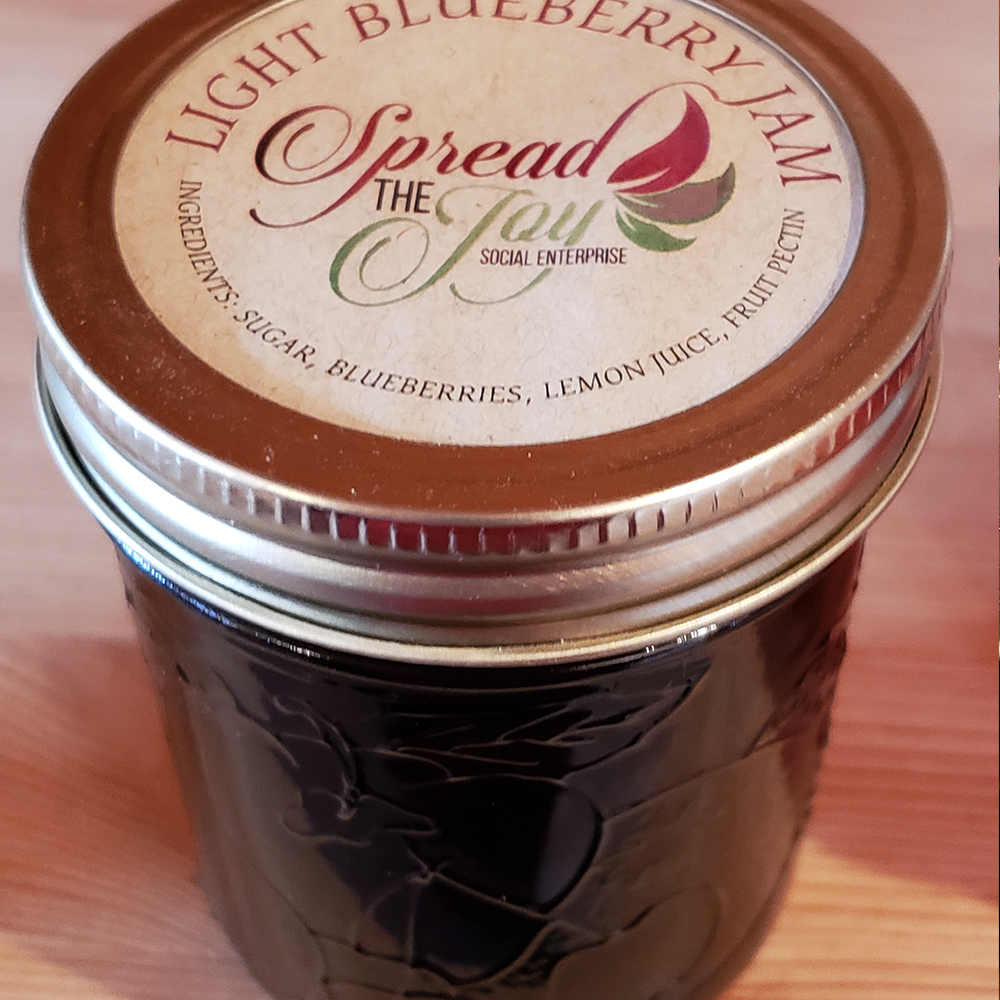 Spread The Joy Light Blueberry Jam – Proulx Farm Shop